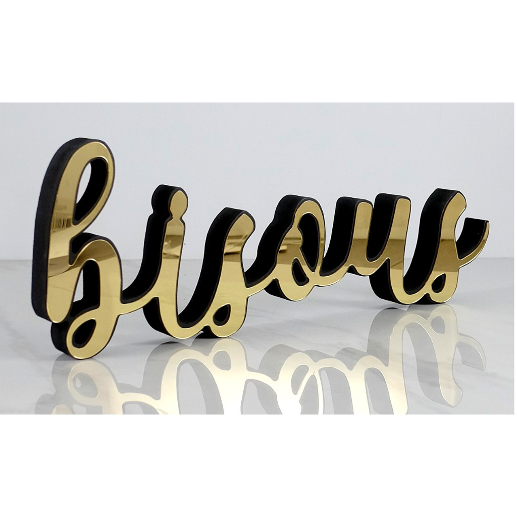Bisous SIGNE DE TABLE OR – Boutique Shaman